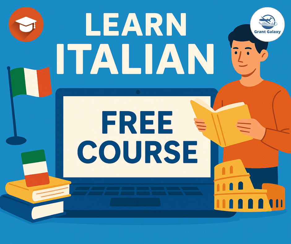 Free online course to learn Italian - Grant Galaxy